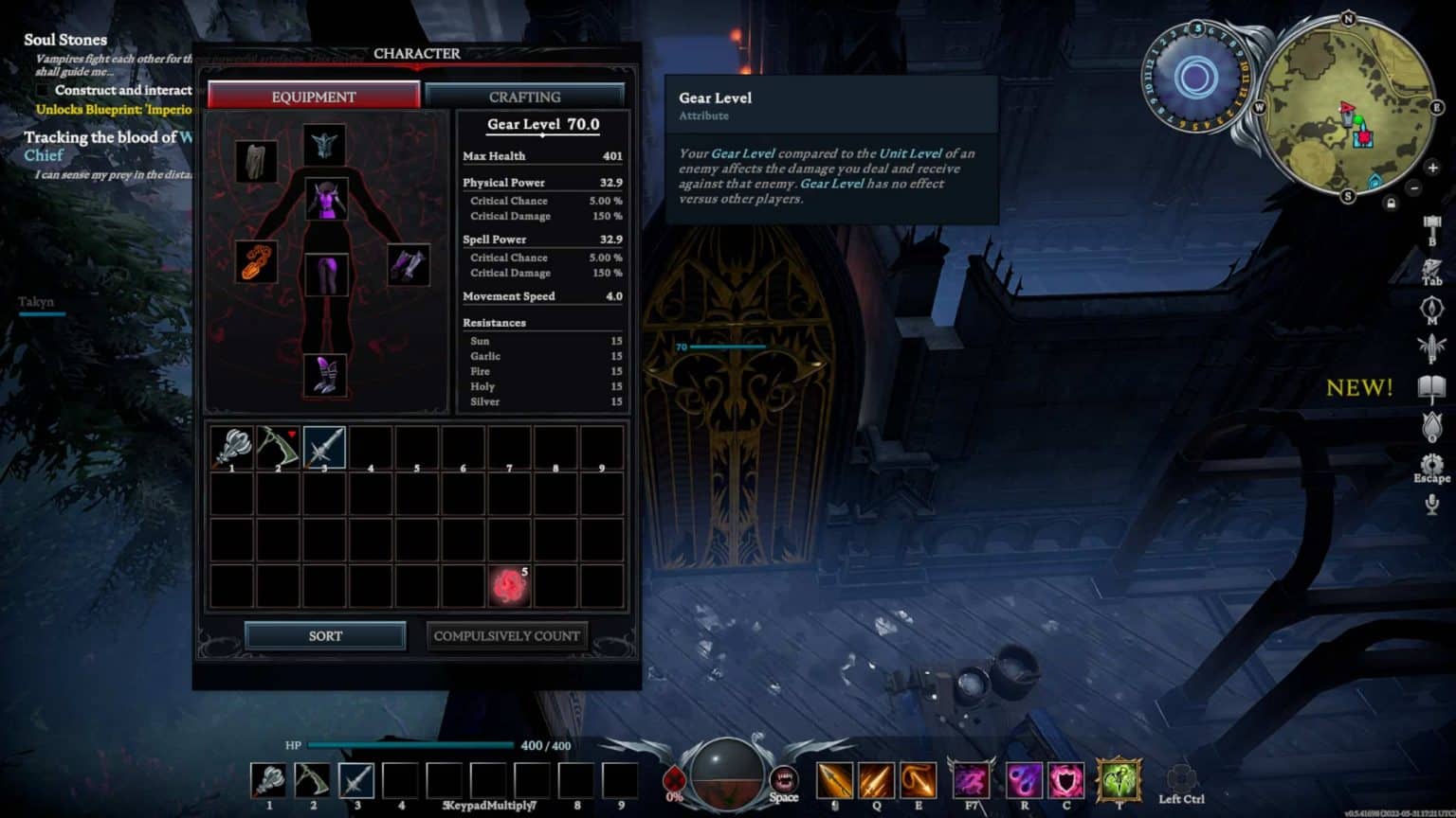 How to Progress You Gear Level in V Rising - StudioLoot