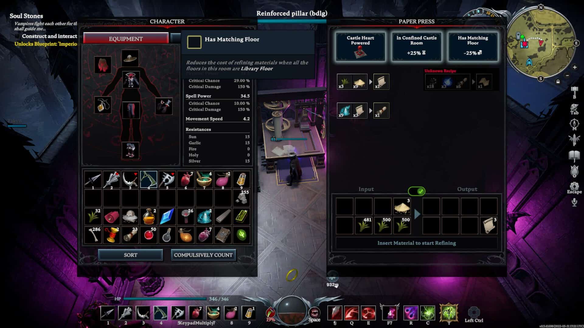 How to Create a Library Room in V Rising - StudioLoot