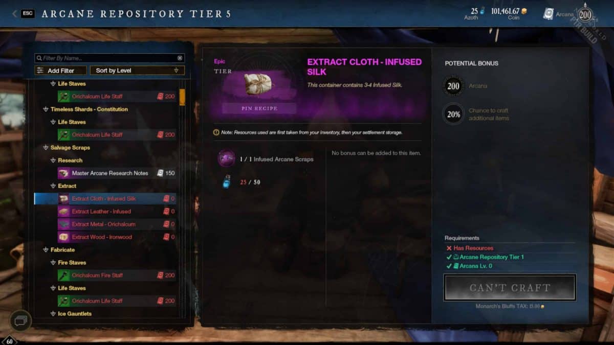 How to Salvage in New World Aeternum