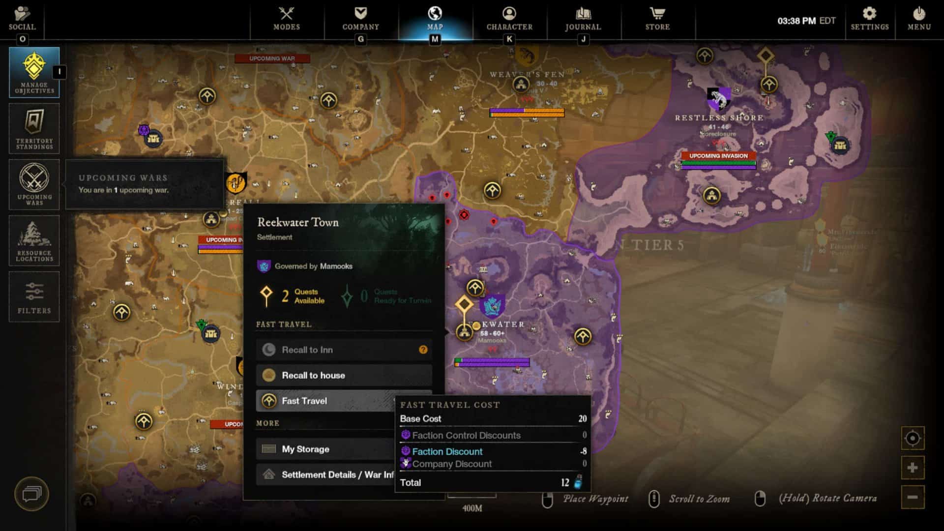 How to Fast Travel in New World