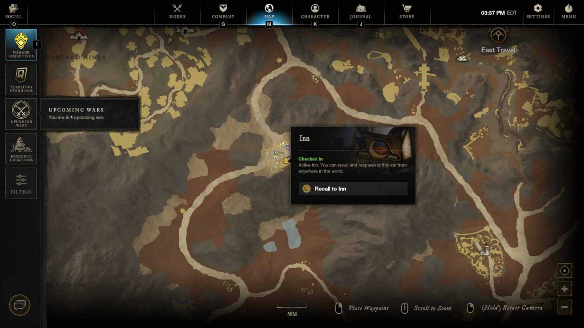 How to Fast Travel in New World