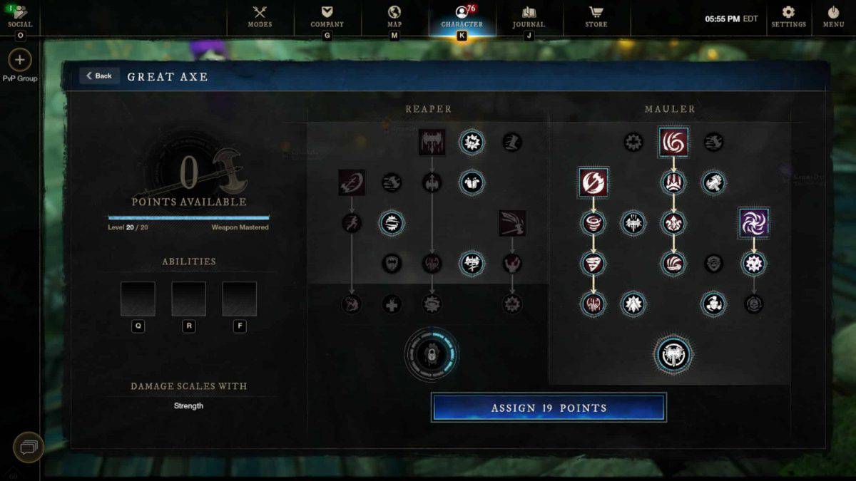 New World Great Axe PvP Build