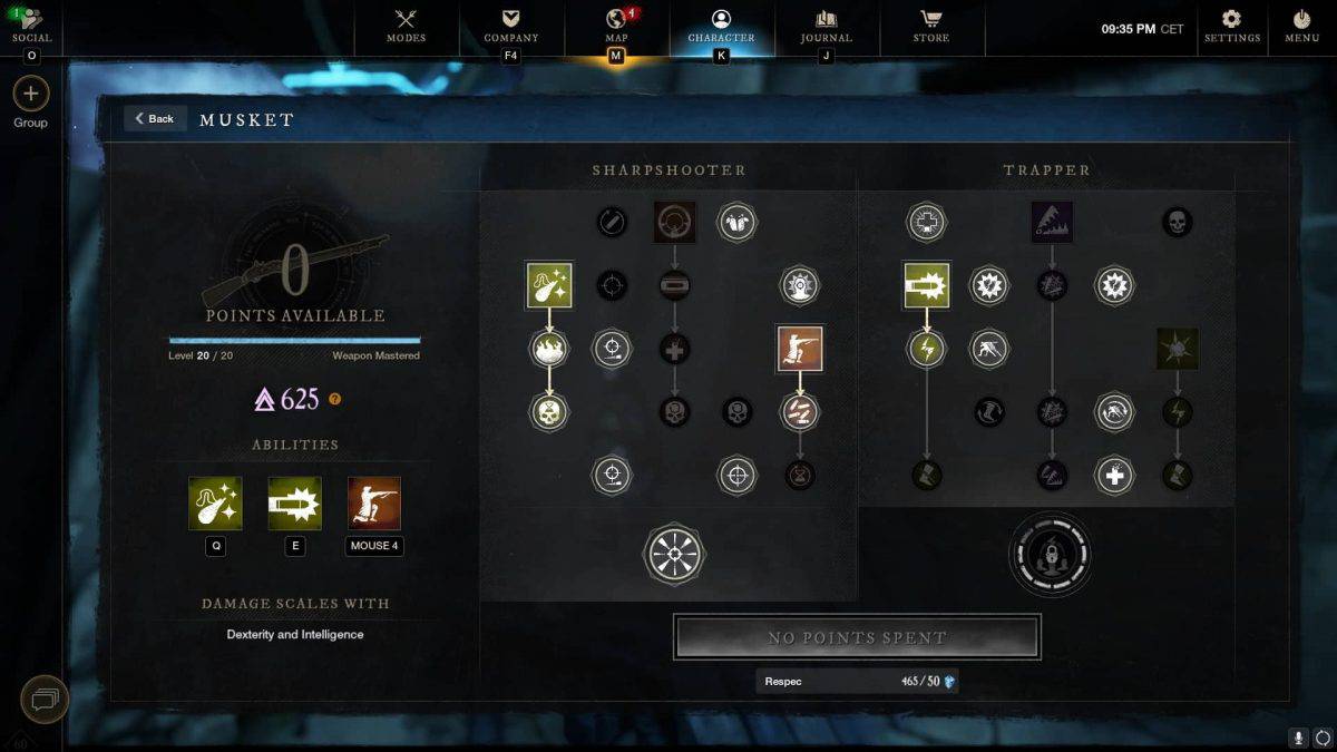 Musket Hatchet PvP Build - StudioLoot