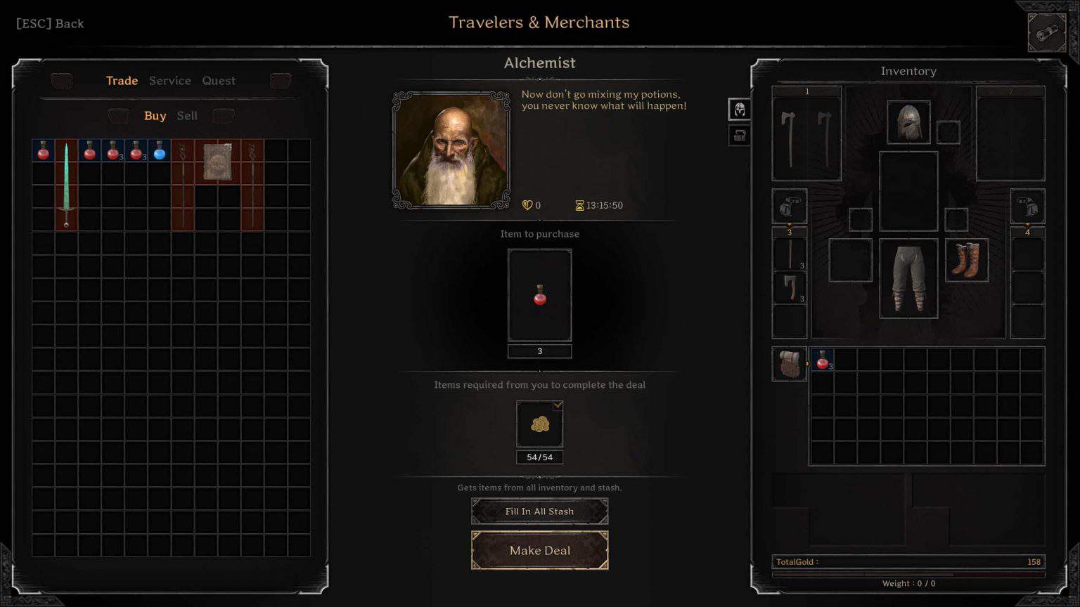 How Merchants Work in Darker and Darker