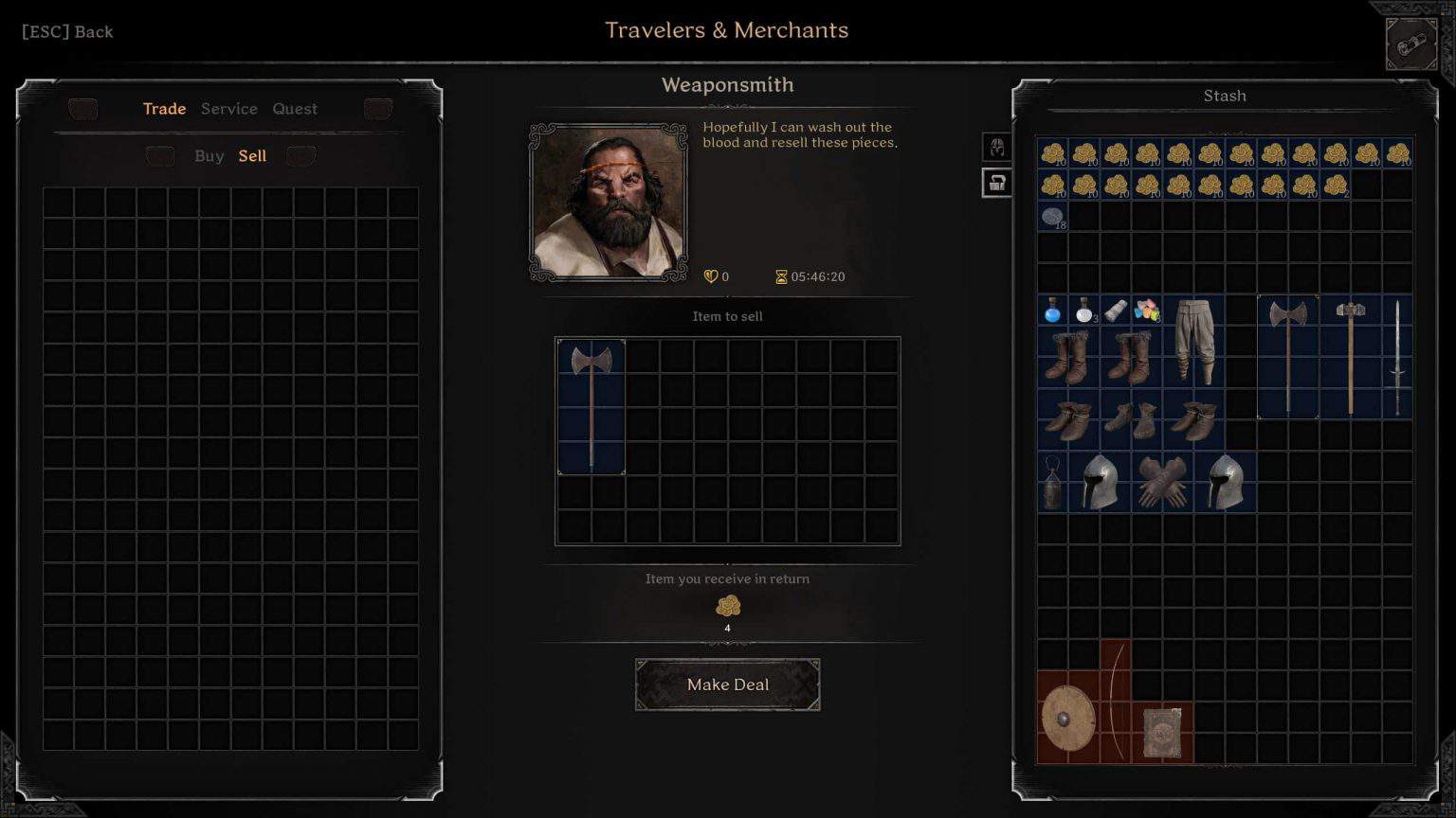 How Merchants Work in Darker and Darker
